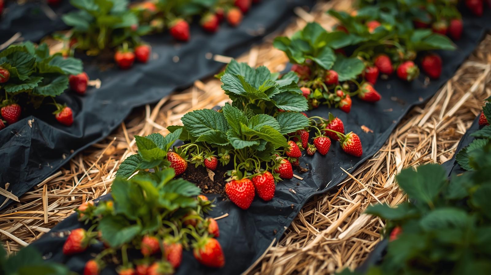 Black Polythene and Straw Mulching Boost Strawberry Yield and Quality ...