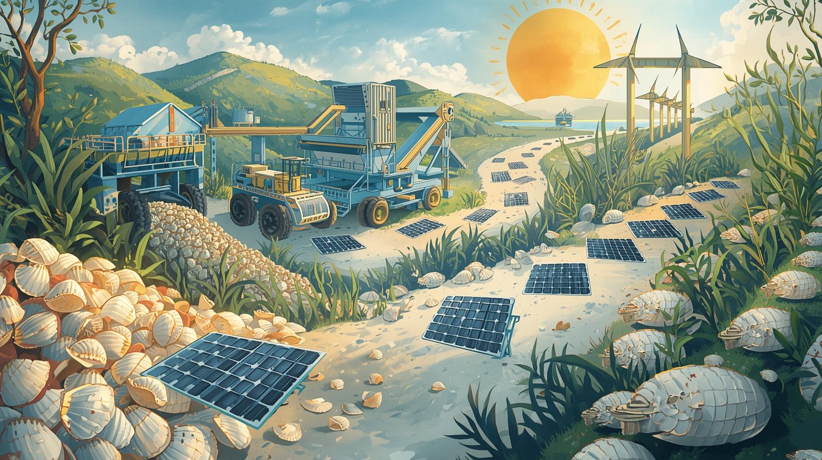 Turning Seashell Waste into Solar Power: A Breakthrough for Renewable ...
