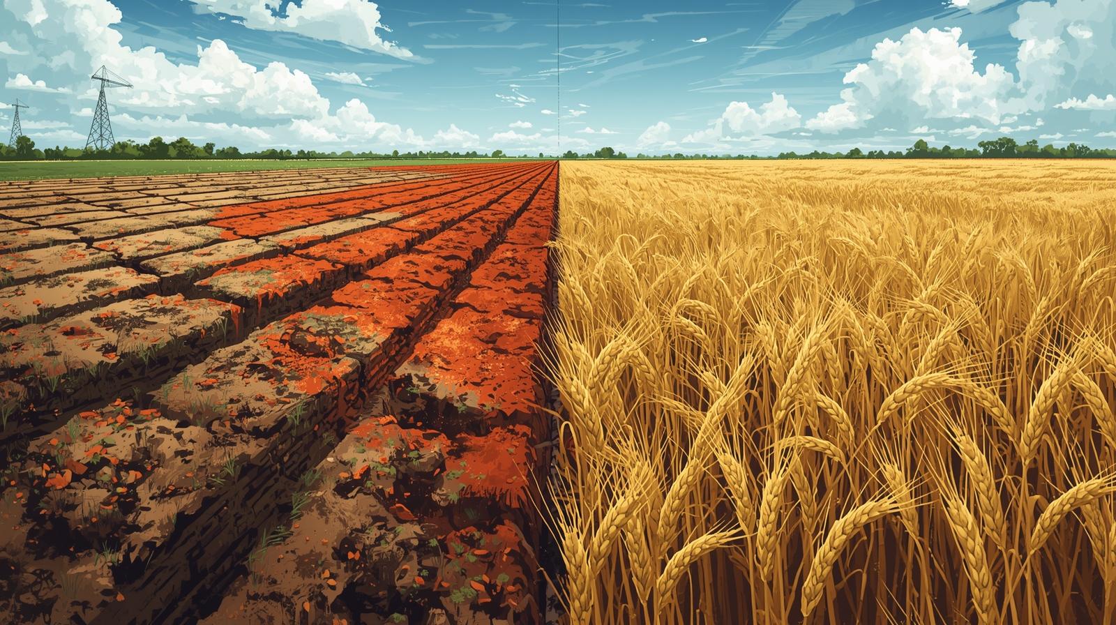 Inorganic Acids Restore Soil Health and Boost Wheat Growth Under Red ...