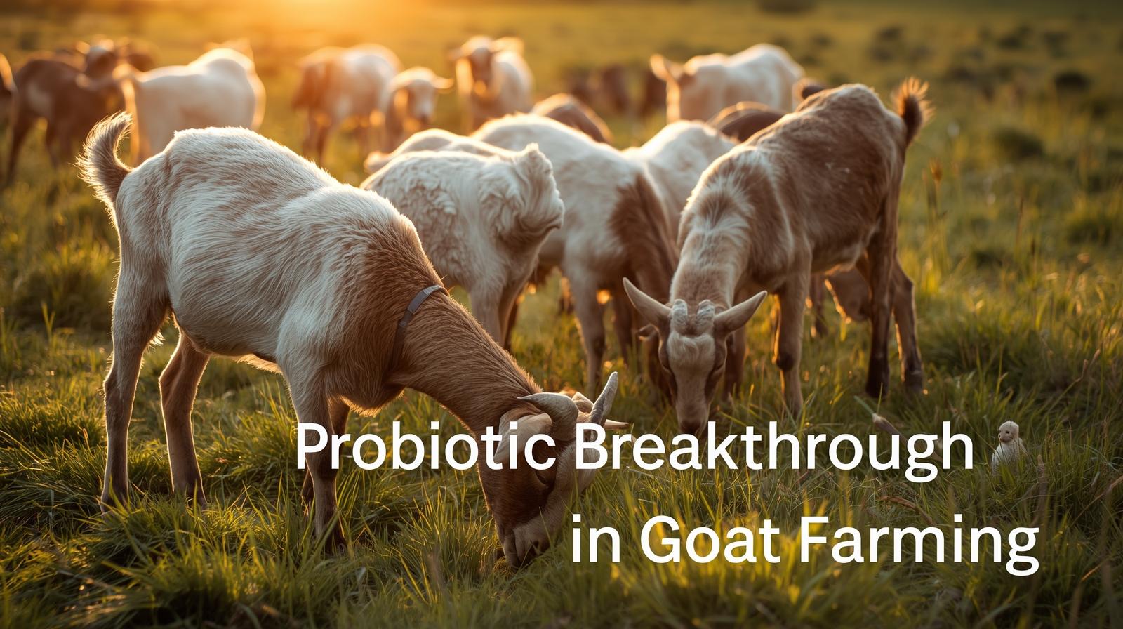 New Probiotic Strain Bacillus subtilis LN077 Boosts Goat Growth ...