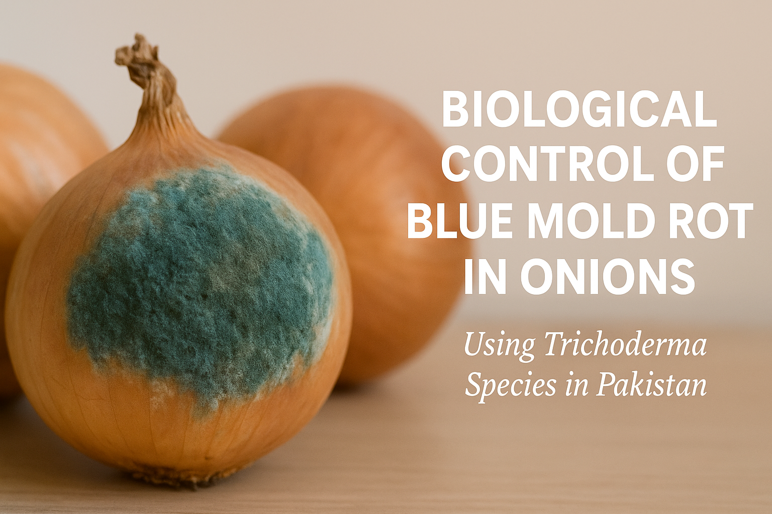 Trichoderma Fungi Can Control Blue Mold Rot in Onions Across Pakistan ...