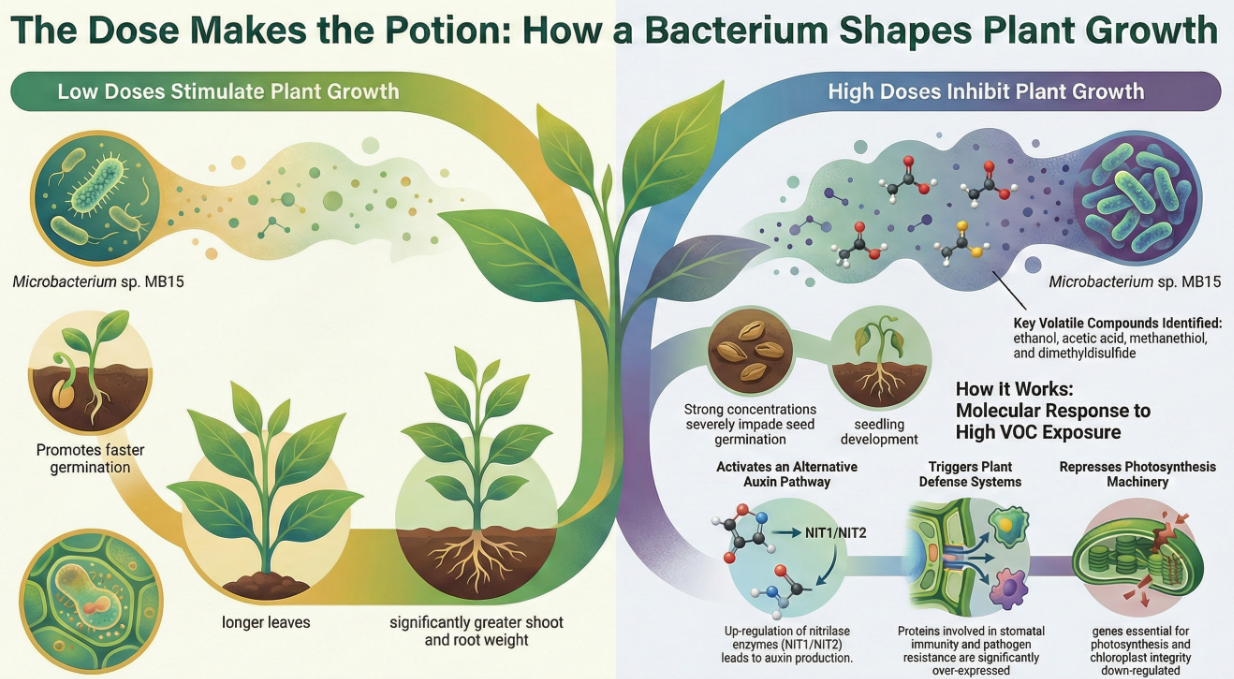 The Secret Chemical Language: How Microbacterium Talks to Plants ...