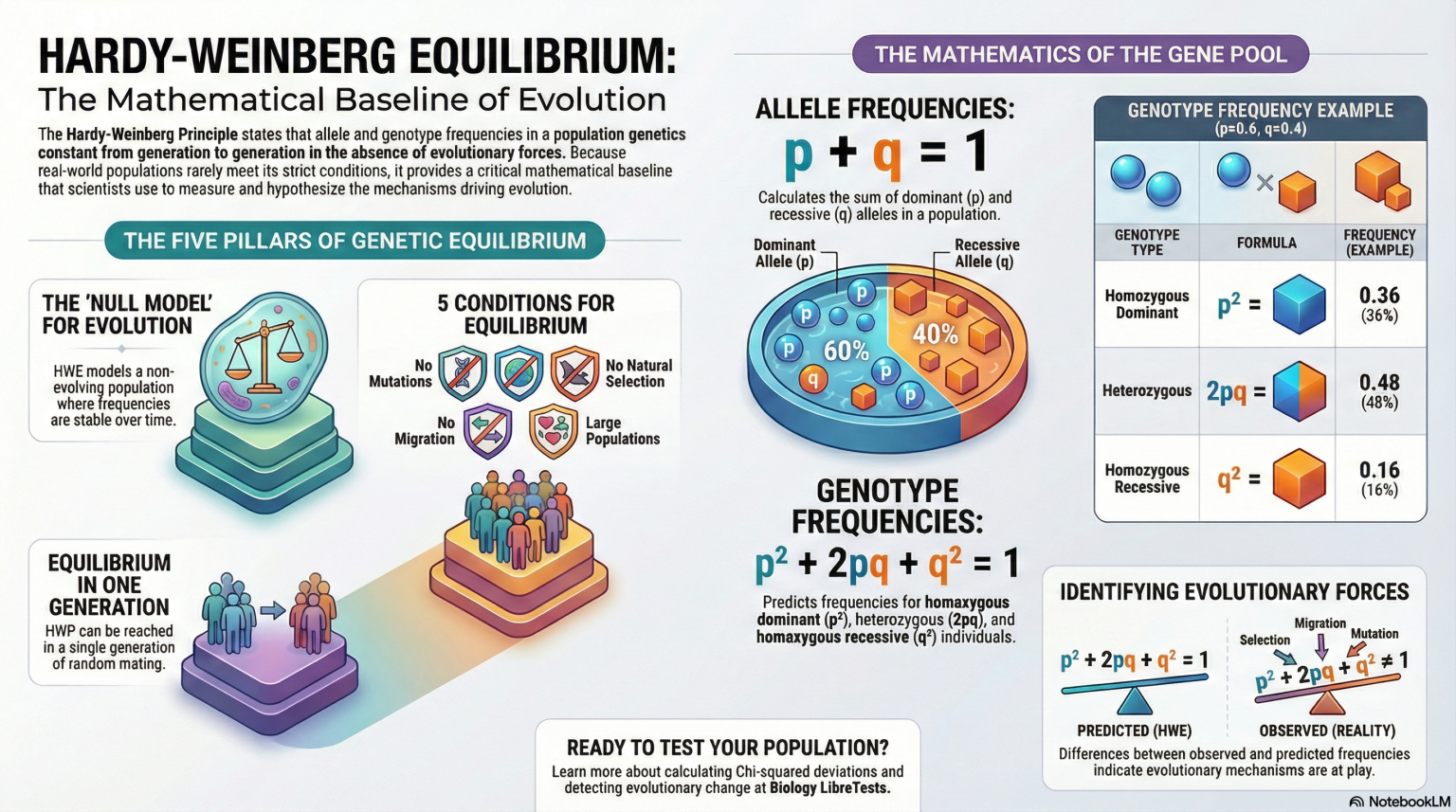 The Hardy-Weinberg Equilibrium: A Comprehensive Guide to Population ...